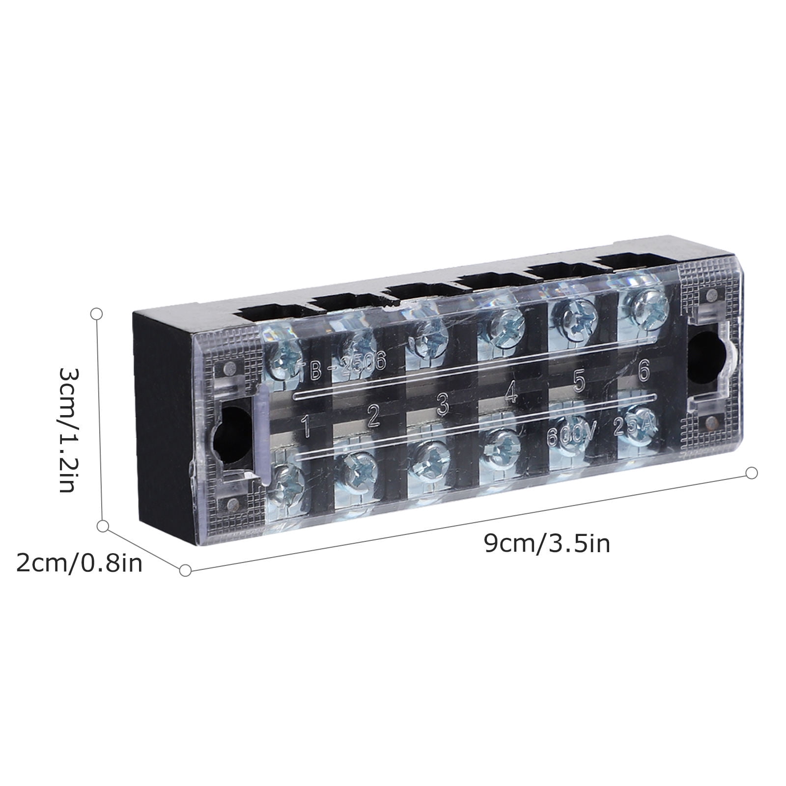 YSNOOWE 5Pcs Terminal Block for Home Appliances with Impact Resistance ...