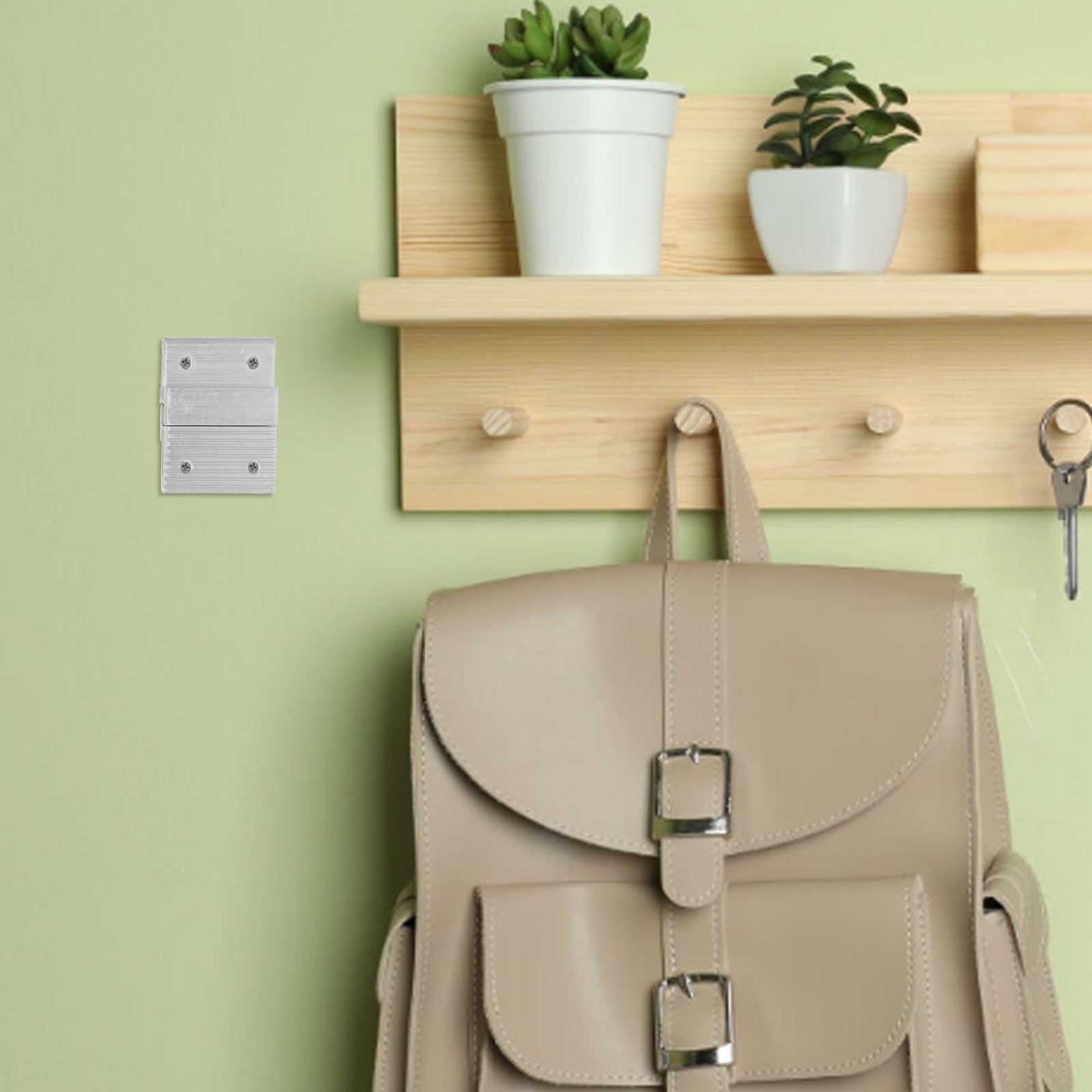 YSNOOWE Aluminium Z Clips 1 Set for Wall Mounting and Secure Hanging of ...