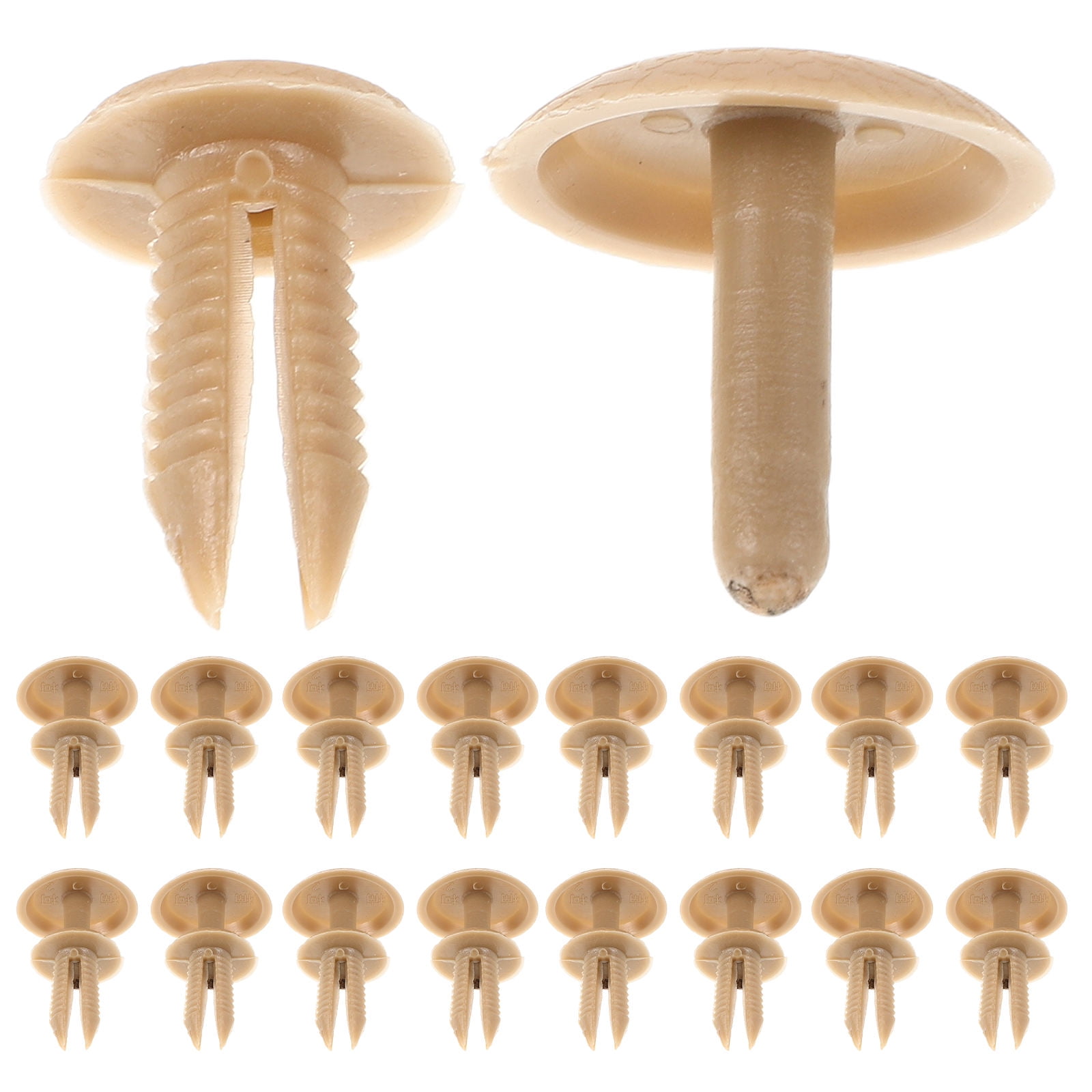 YSNOOWE Automotive Plastic Fastener Kit 30Pcs Beige for Car Owners and ...