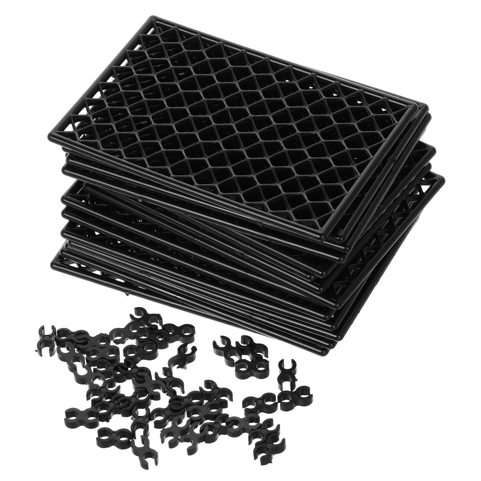 YSNOOWE Car Garage Assembly Panels 30Pcs Plastic Mini Traffic Parking ...