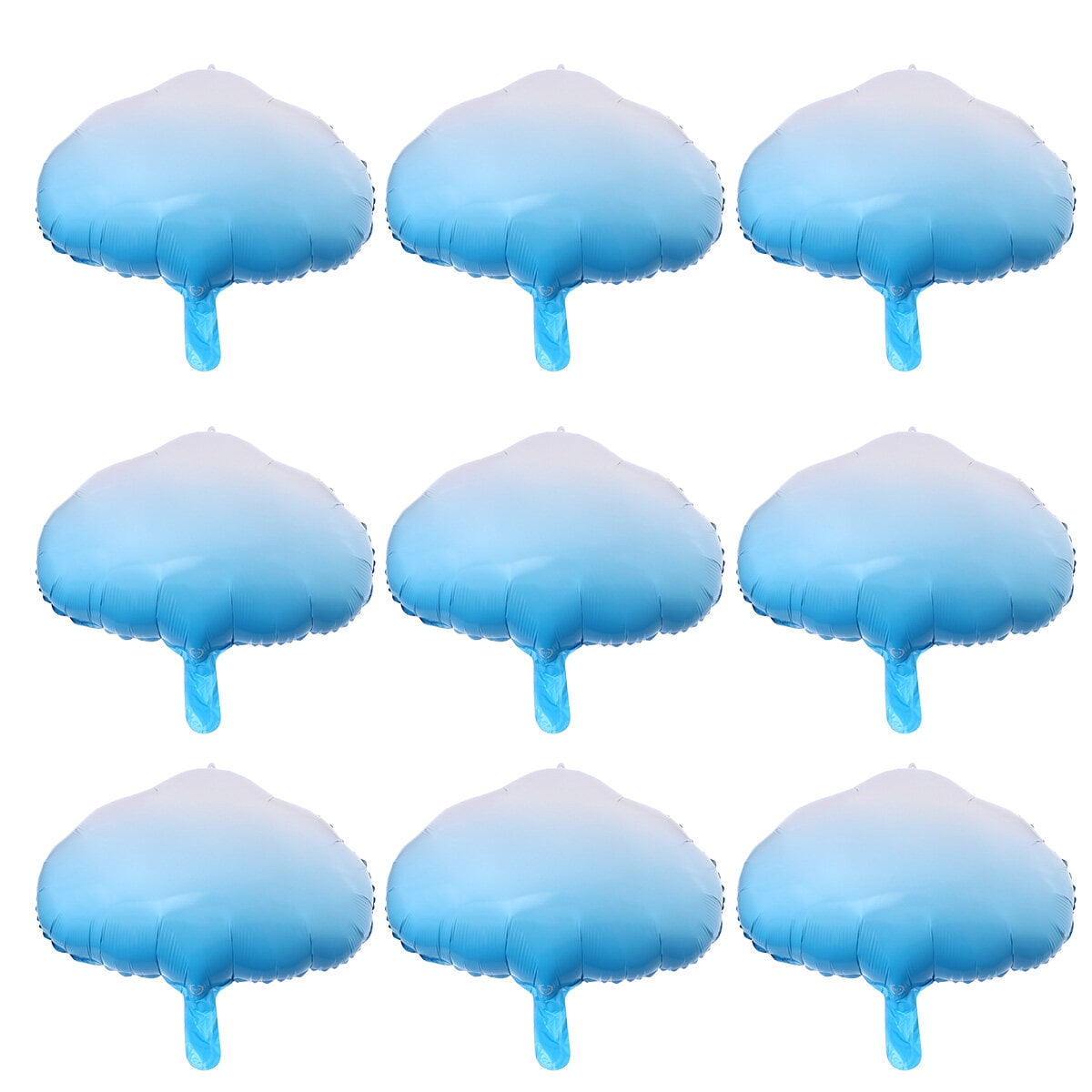 YSNOOWE Cloud Shaped Balloons 12Pcs As Shown Color for Indoor and ...
