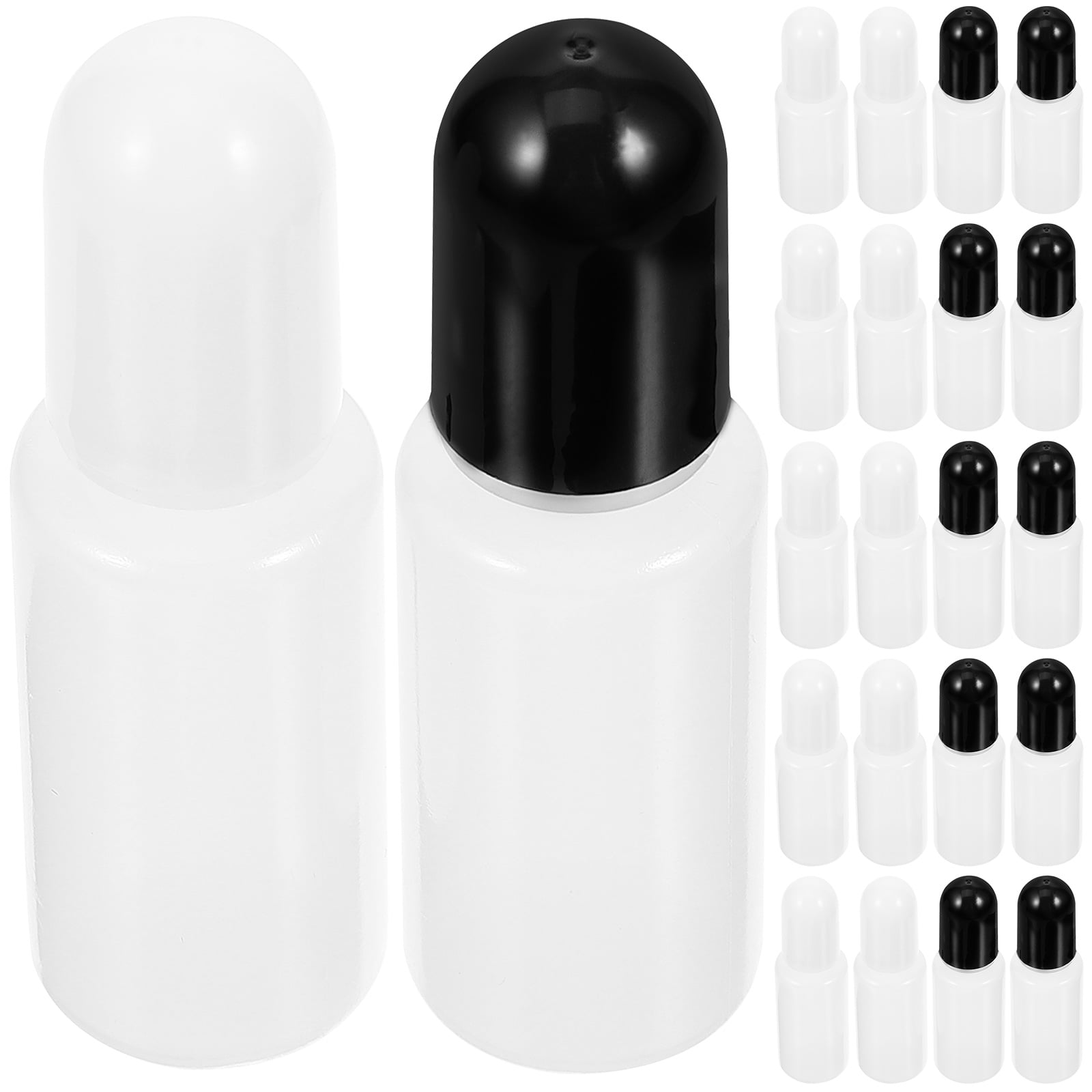 YSNOOWE Dropper Bottles 20Pcs Tiny Plastic Containers For Liquids ...