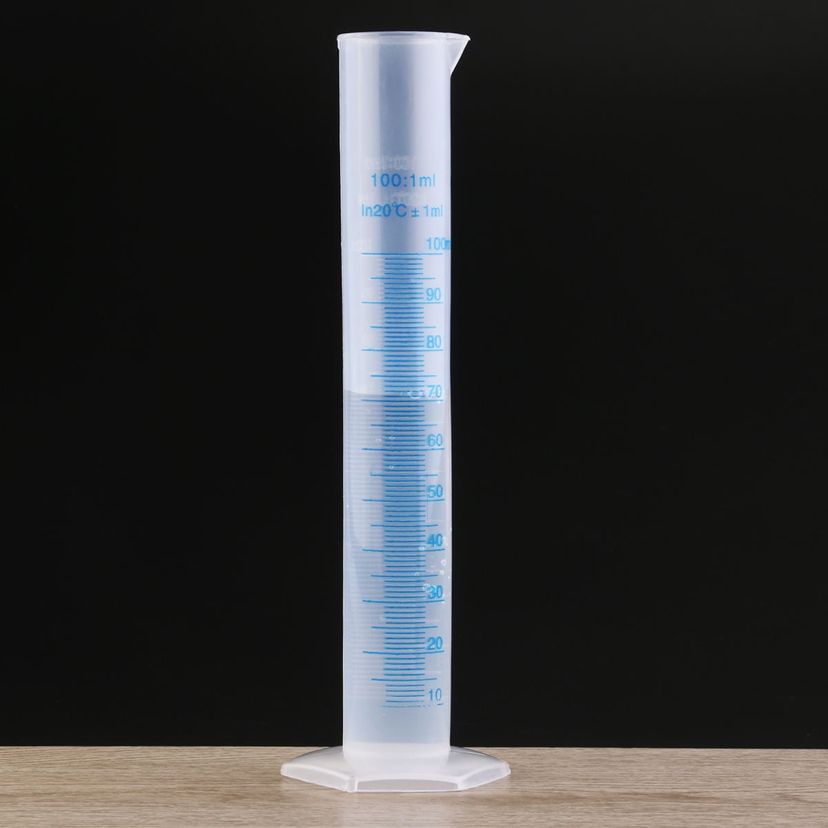 YSNOOWE Hard Plastic 1Pack Graduated Cylinder for Laboratory Equipment ...