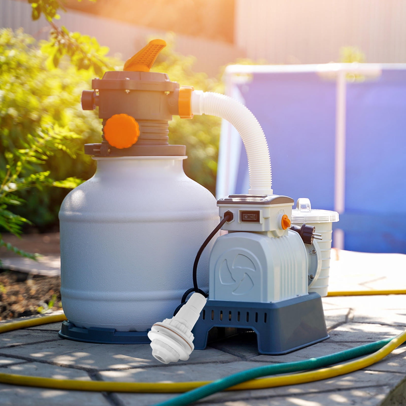 YSNOOWE Pool Return Jet Fitting 1Pcs White Plastic for Swimming Pools ...