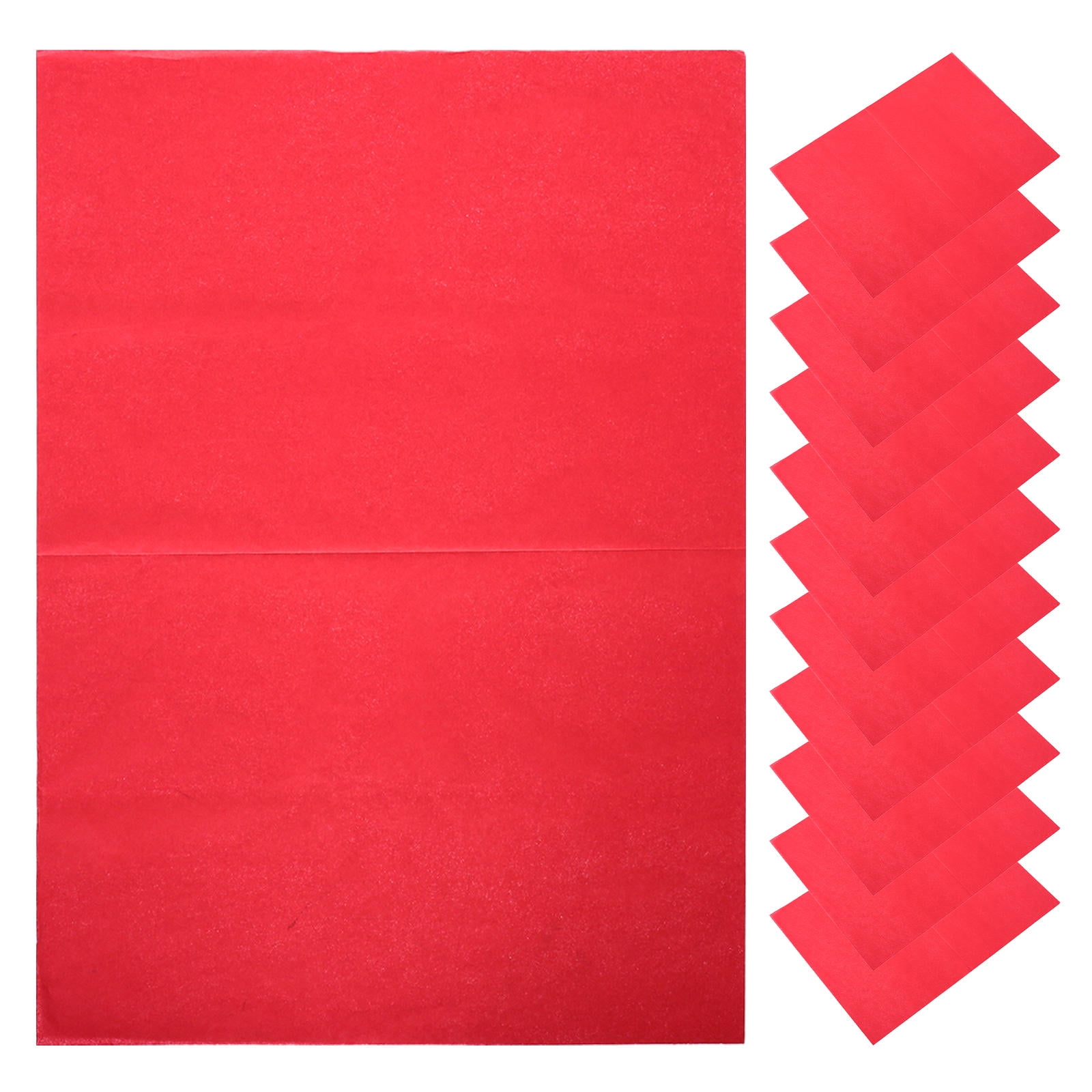 YSNOOWE Red Wrapping Paper 100 Sheets for Weddings Elegant Aesthetic 19 ...