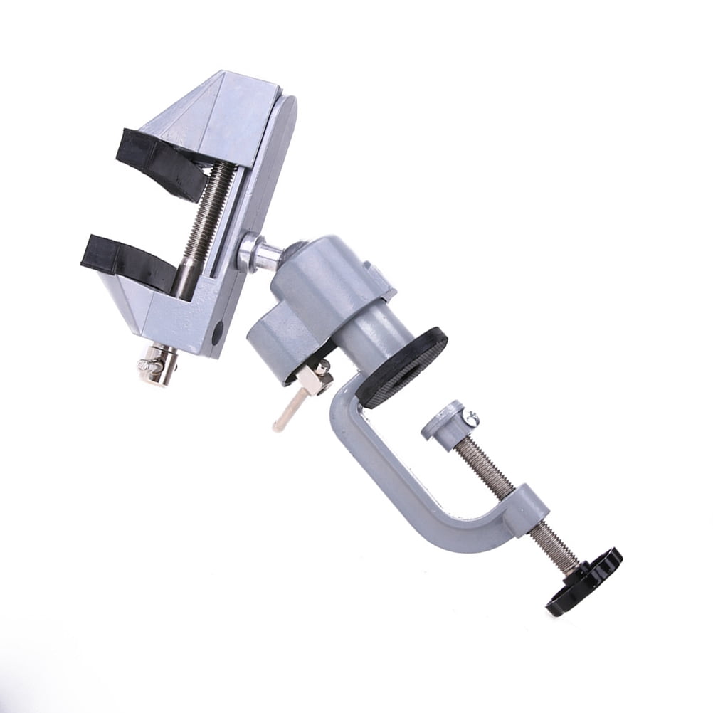 YSNOOWE Vise Clamp 1Set for Table Vise with 360 Degree Rotating and Two ...