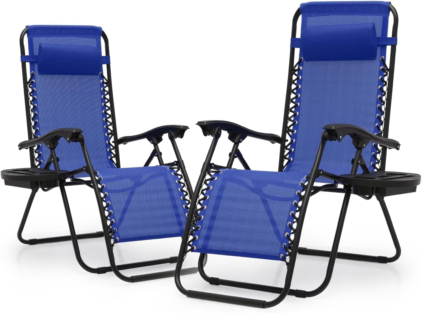 YSNW Zero Gravity Chair, Outdoor Lounge Chair with Adjustable Pillow ...