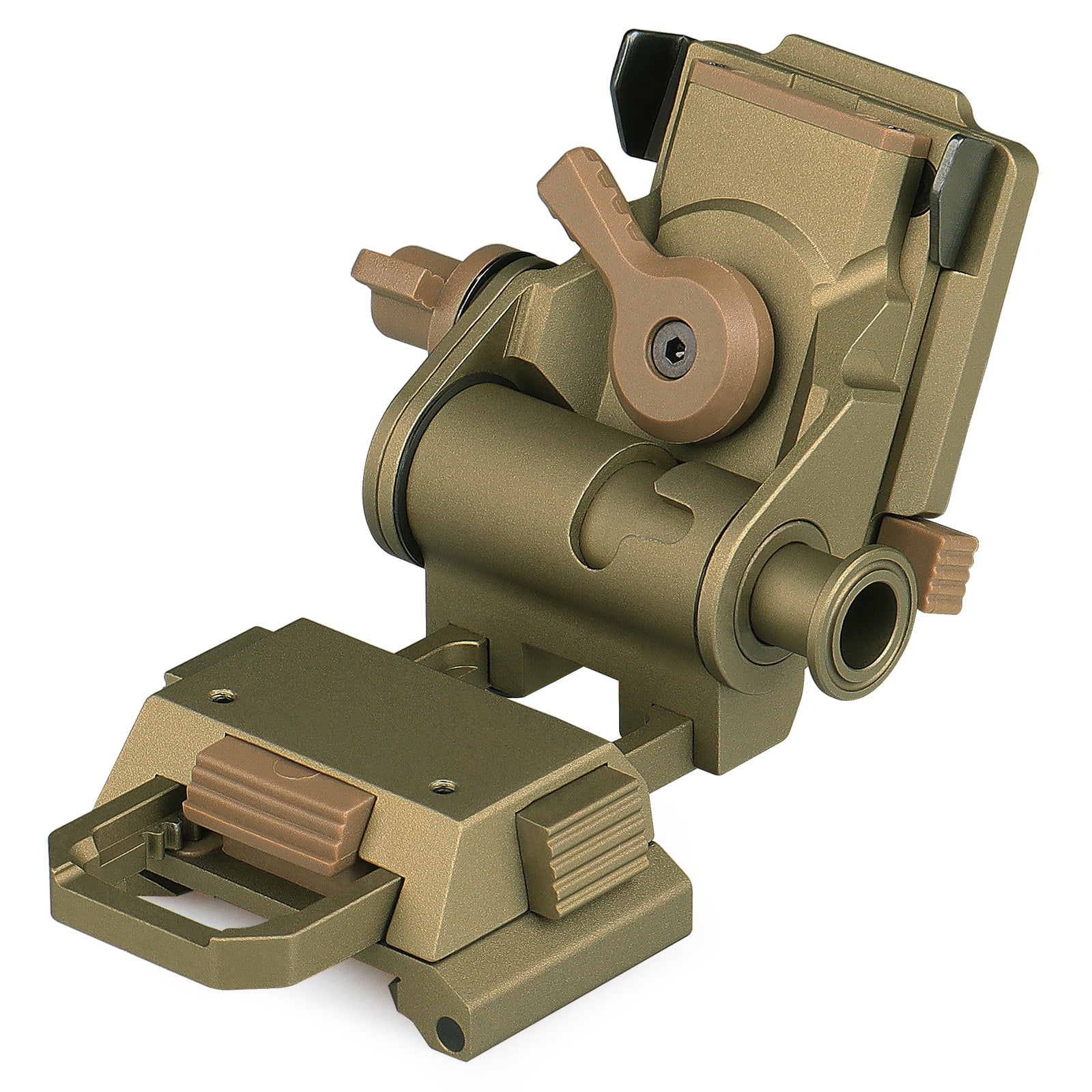 YSS Full Metal NVG Adjustable Rhino Arm Helmet Mount Adapter for Night ...