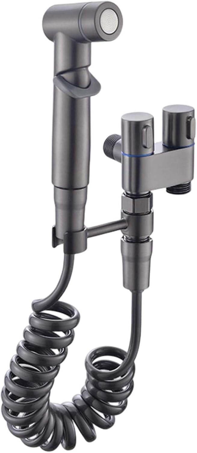 YSSTT3ANIG 1-In-2-Out Dual Control Valve Mini Multi-Function Washing Machine Toilet Faucet for ...