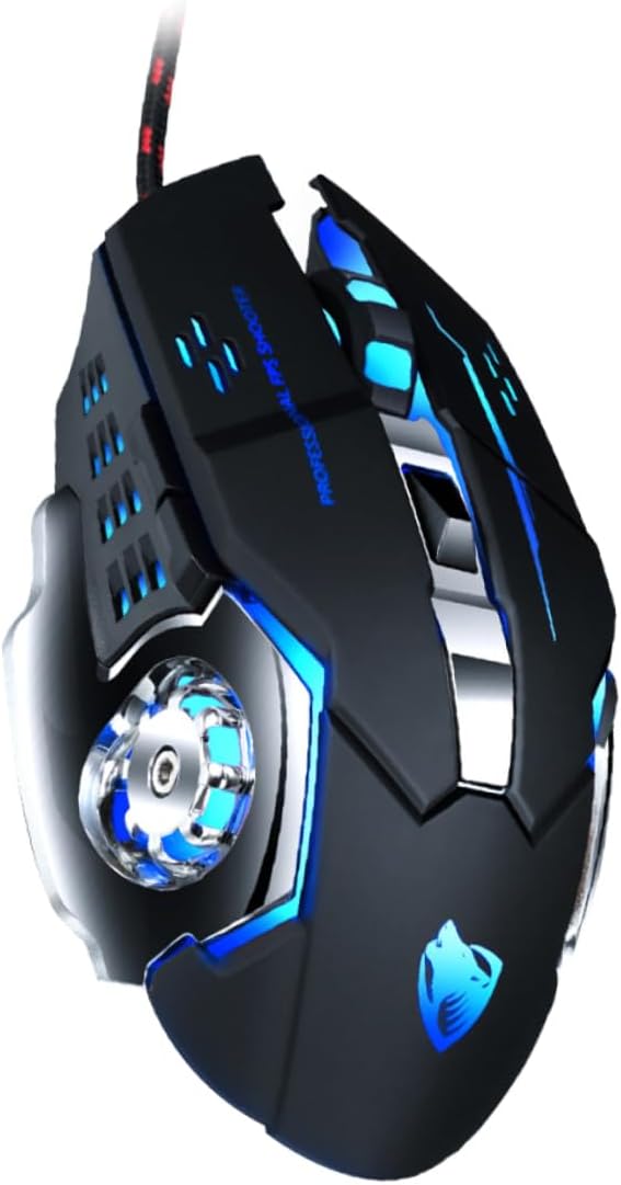 YSSTT3ANIG 1pc Computer Gaming Mouse for Laptop Programmable Buttons ...