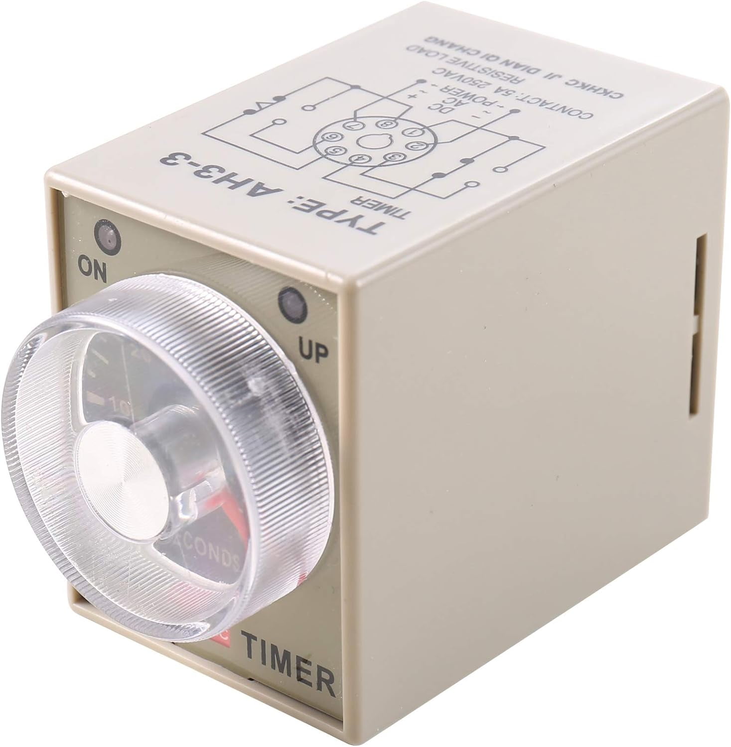 YSSTT3ANIG AC12V 10 Minutes 8 Terminals Range Adjustable Time Delay ...