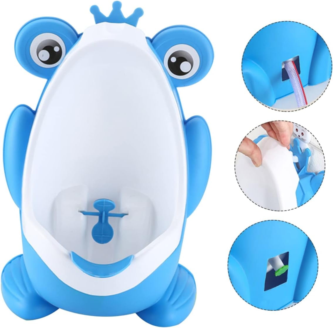 YSSTT3ANIG Frog Trainer Standing Urinals Baby Supplies Aiming Froggy ...