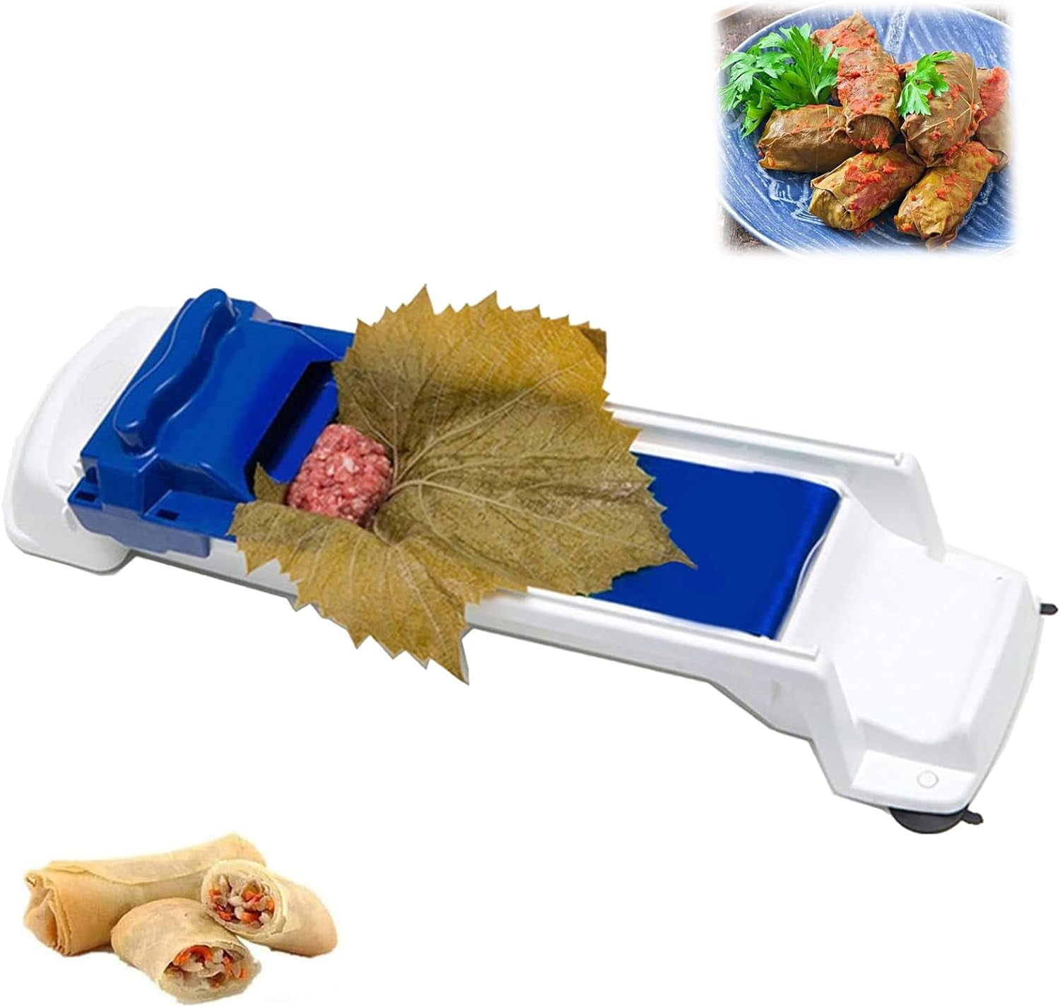 YSSTT3ANIG Grape Leaves Roller,Grape Leaf Roller Machine,Vegetable Meat ...