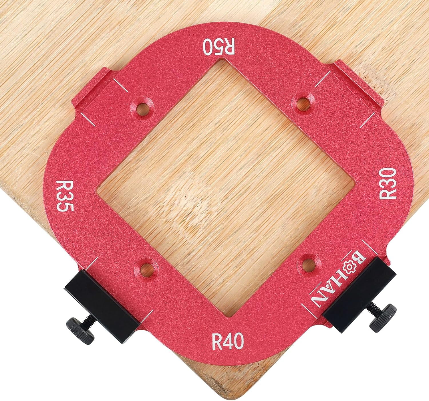 YSSTT3ANIG Radius Jig Router Template, Corner Radius Routing Template ...
