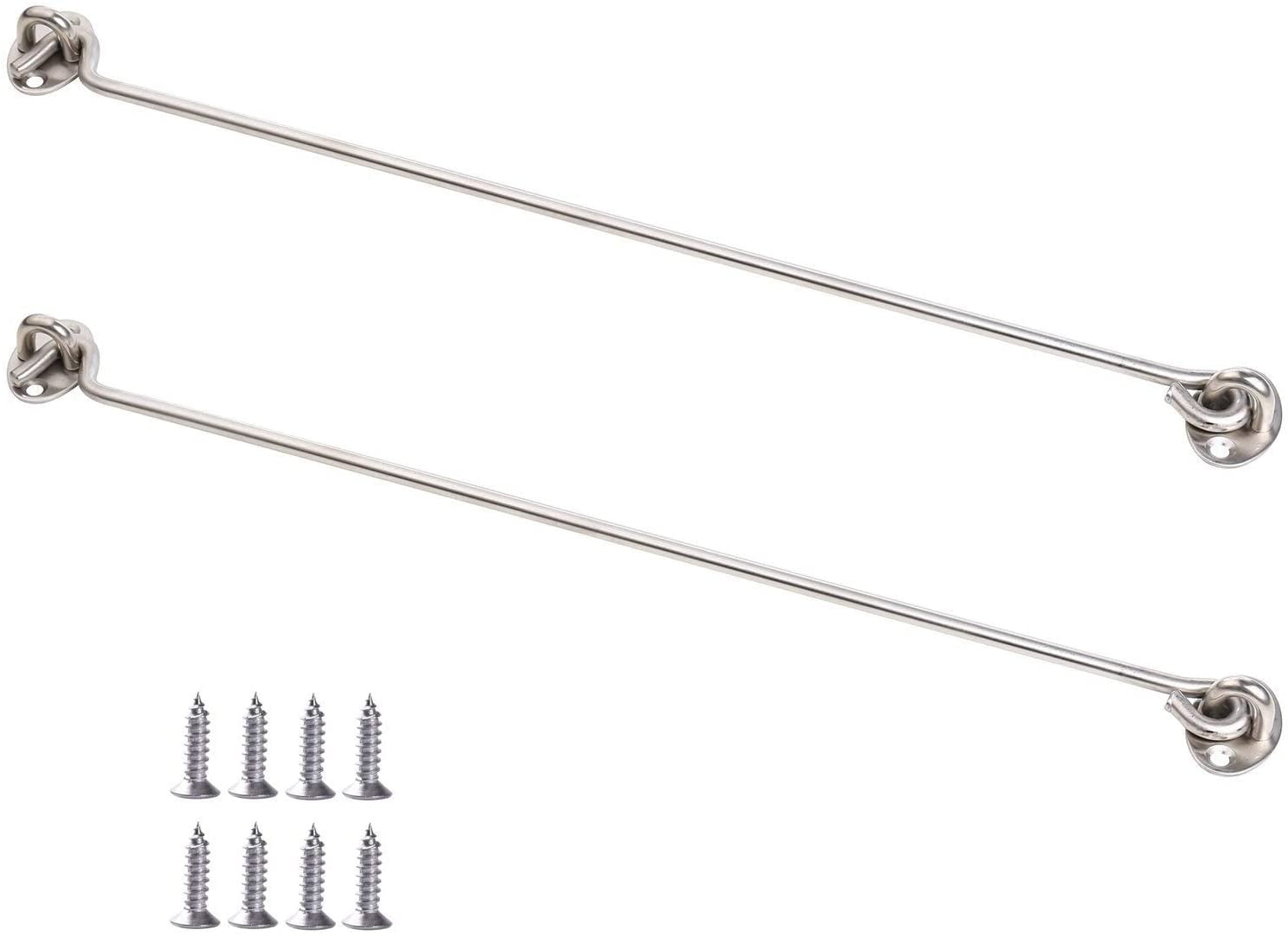 YSSTT3ANIG Stainless Steel Hook and Eye Door Latch Cabin Lock Window ...