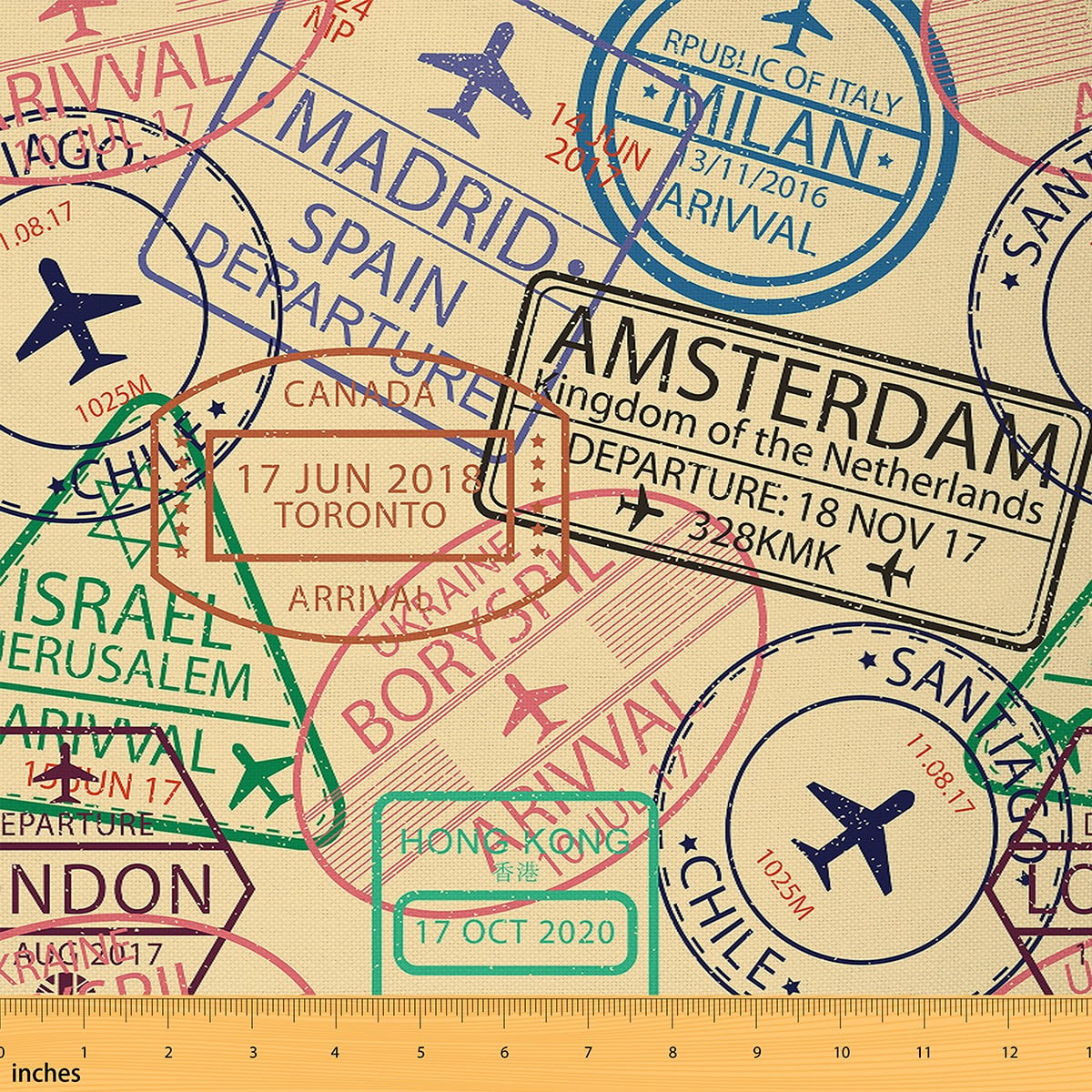 YST Airplane Fabric by The Yard,Aviation Aircraft Upholstery Fabric ...