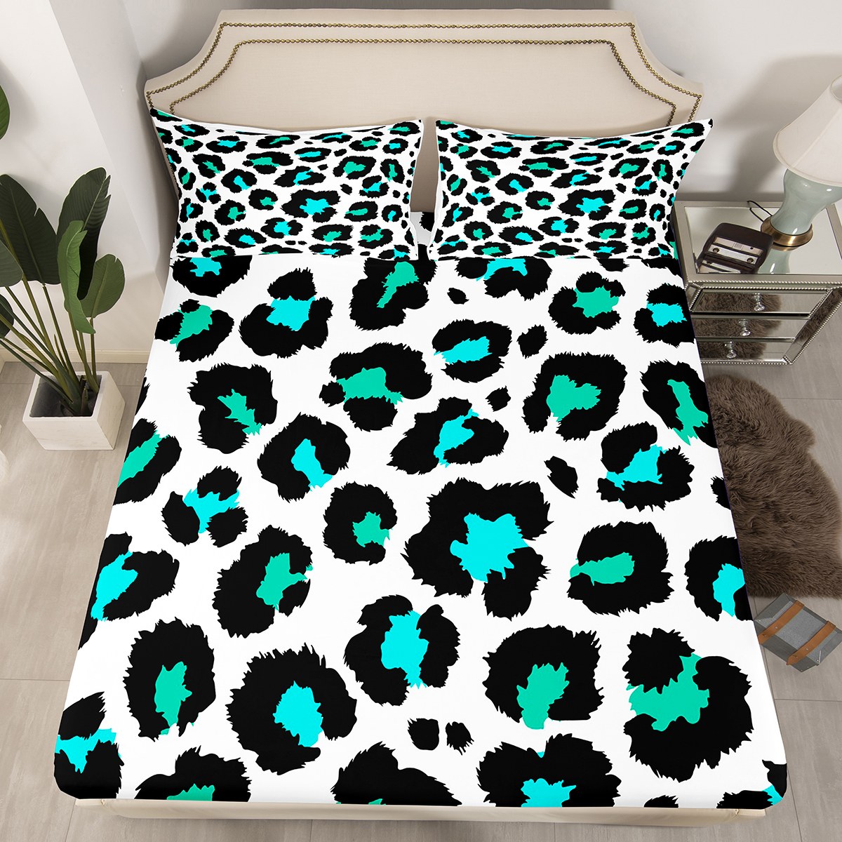 YST Animal Print Twin Sheets Cheetah Print Bed Sheets Leopard Fur YST Animal Print Twin Sheets Cheetah Print Bed Sheets Leopard Fur