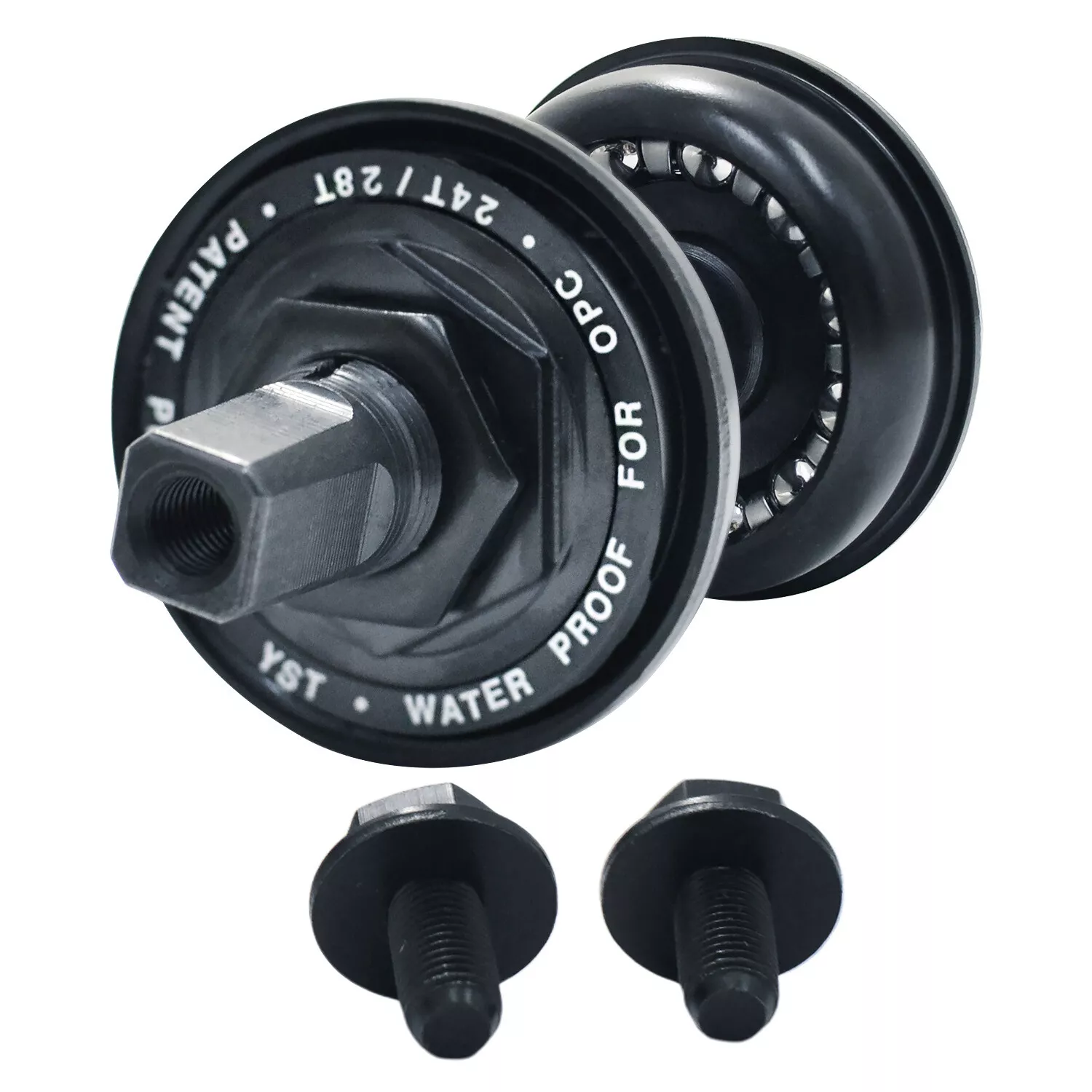 YST BMX Wernch Type Water Proof System 127mm Square Taper Spindle BB ...