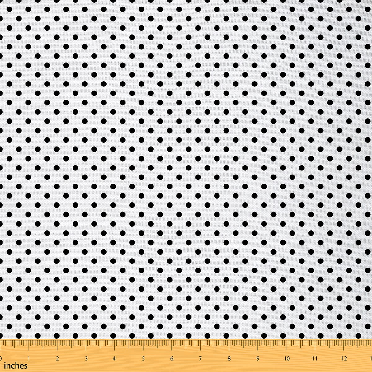 Erosebridal Black Dots Fabric By The Yard for Women,Polka Dots Print ...