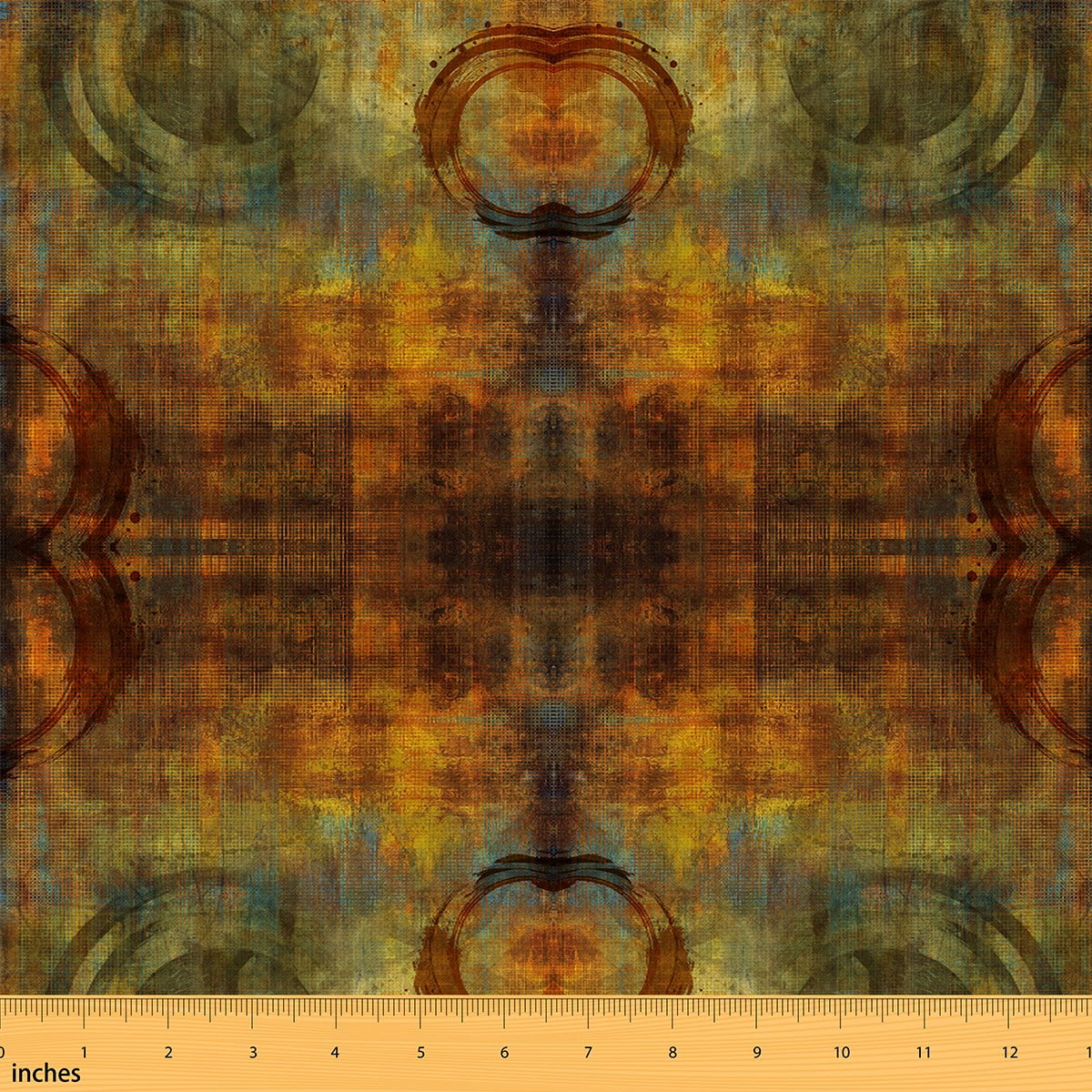 Bohemia Fabric by the Yard,Boho Ombre Decorative Fabric,Vintage ...