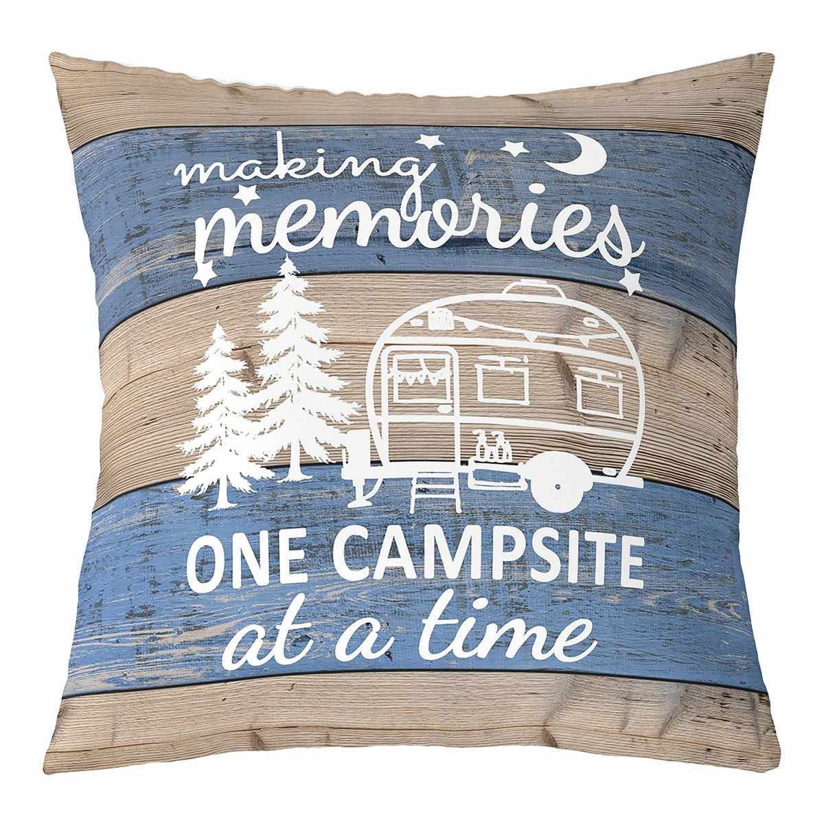 YST Camping Throw Pillow Cover,Camper Themed Pillow Cover Camper Decor ...