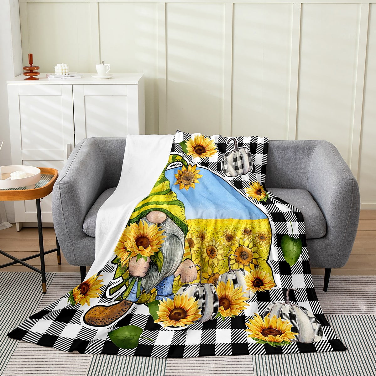 YST Cartoon Dwarf Throw Blanket Baby 30x40 inch,Rustic Farmhouse ...