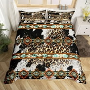 Aztec Comforter Set African Tribal Horse Printed Bedding Set,Farm ...