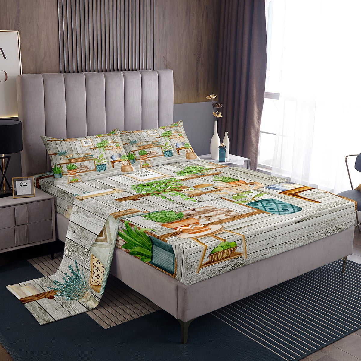 Erosebridal Farmhouse Decor Sheet Set Twin for Teens Bedroom Decor ...