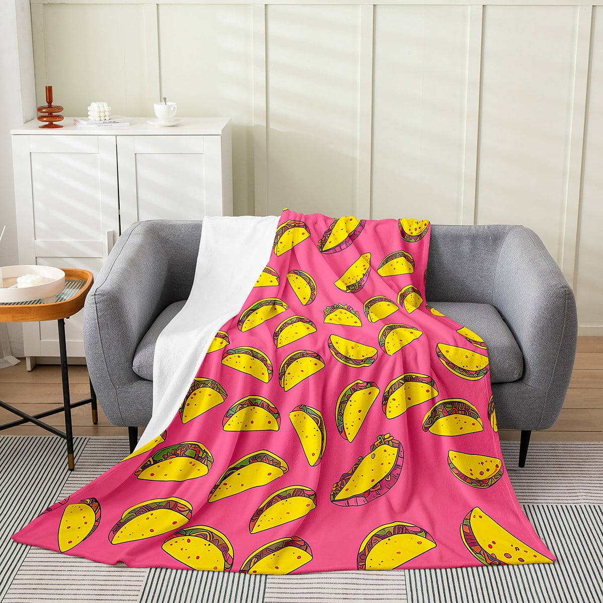 YST Fast Food Blanket for Kids Boys Girls,Hotdog Throw Blanket Queen ...