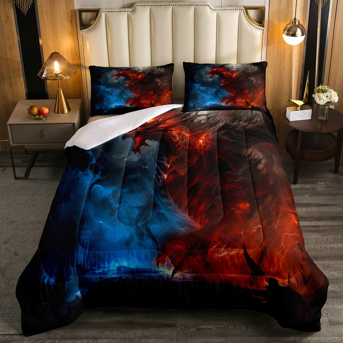 YST Flying Dragon Bedding Comforters & Sets Ice and Fire Dragon Bedding ...