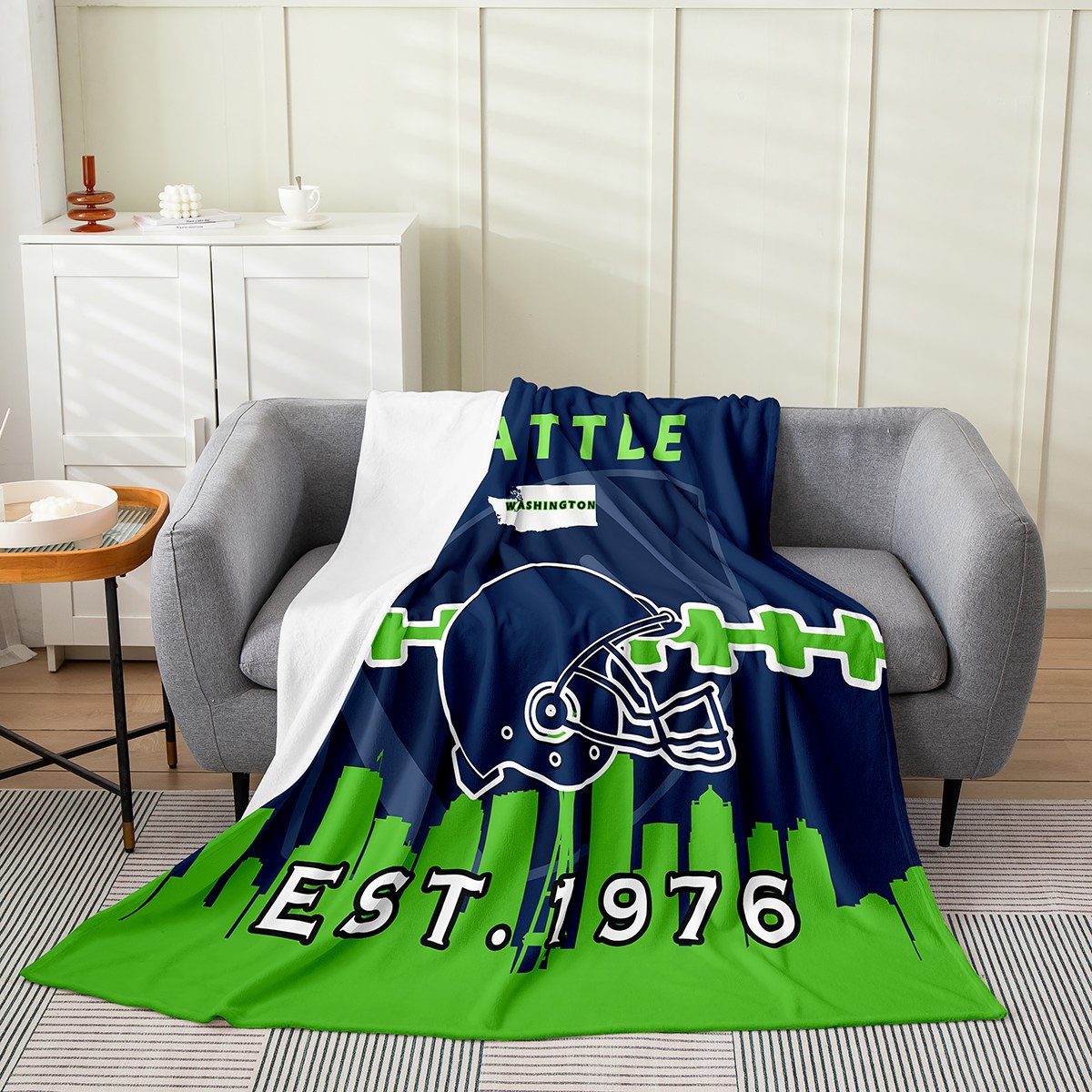 Football Throw Blanket 30x40 inch,Football Fleece Blanket ,American ...
