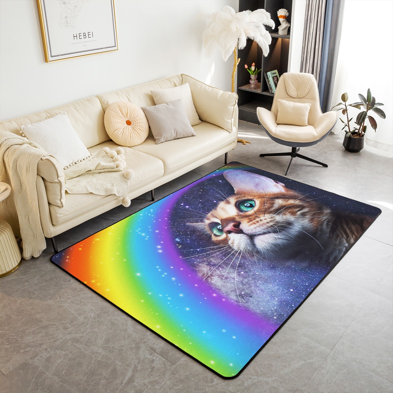 YST Games Area Rugs 5x7 for Bedside,Electronic Game Carpet for Boys ...