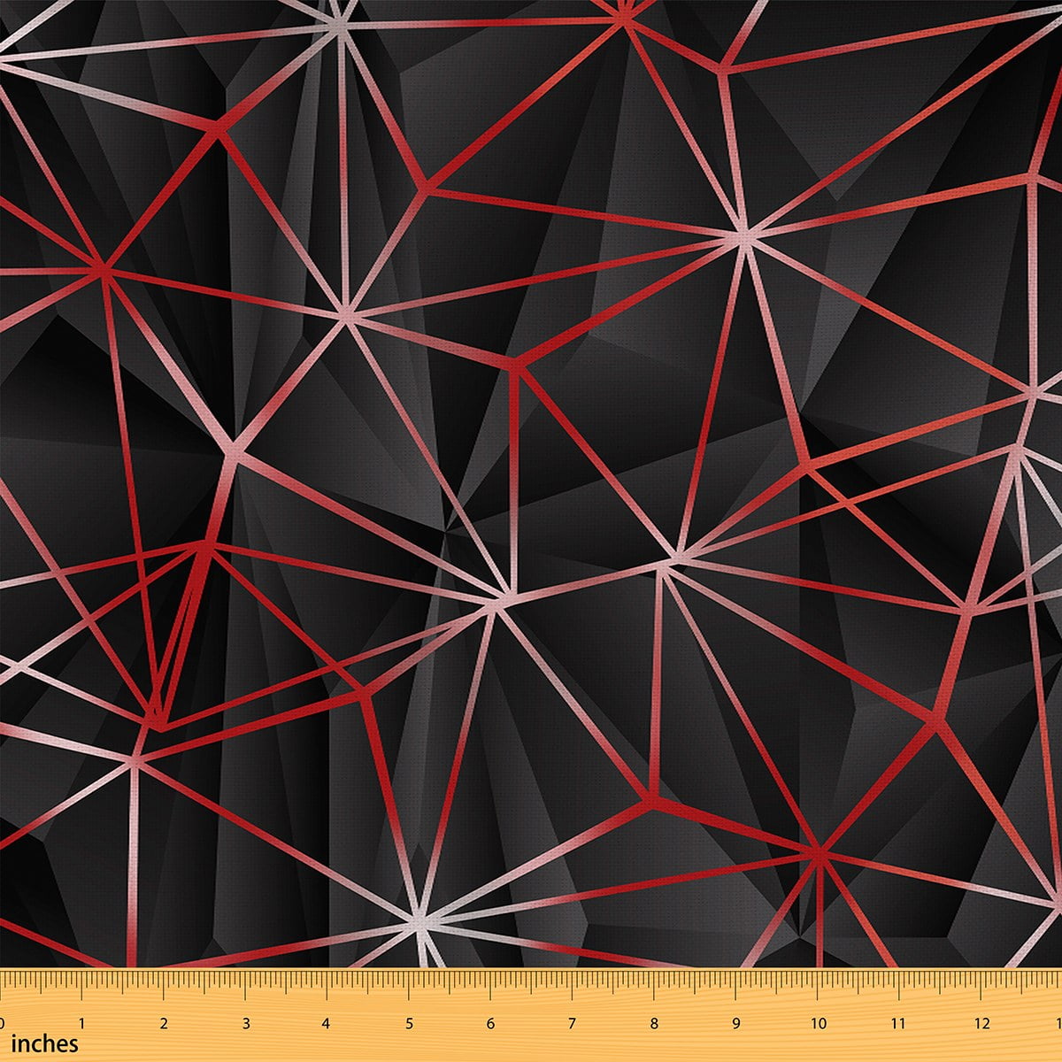 YST Geometry Fabric by the Yard,Ombre Upholstery Fabric for Chairs Sofa ...