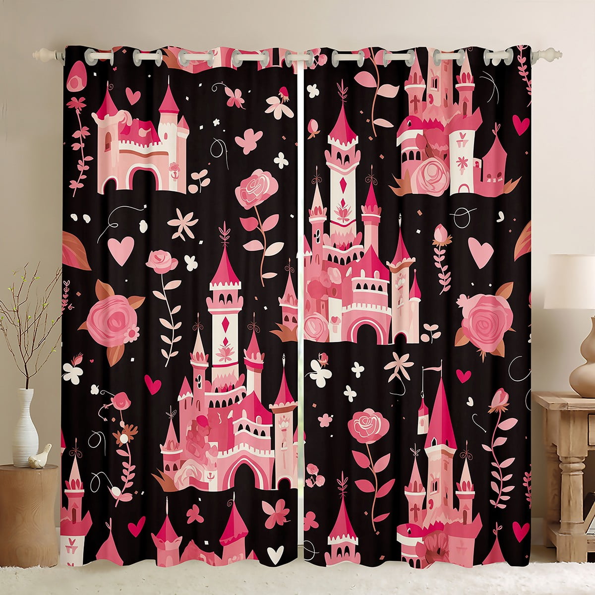 Castle 30%-50% Blackout Curtains Castle Dreamy Curtains & Drapes 52 ...