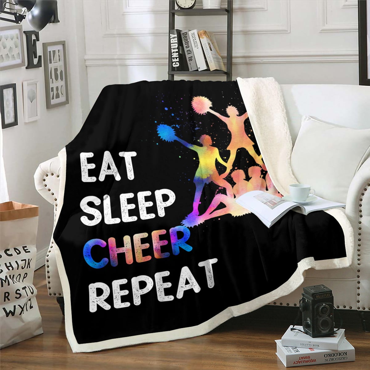 YST Girls Gymnastics Blanket for Kids Teens Women,Sports Throw Blanket ...