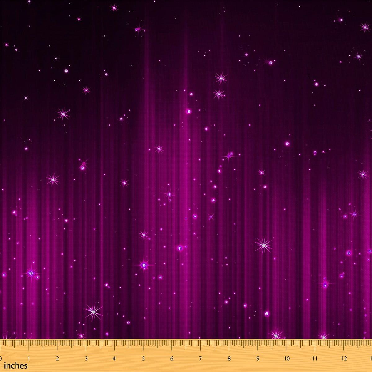 YST Glitter Galaxy Fabric By The Yard for Kids Girls Teen,Sparkle Stars ...