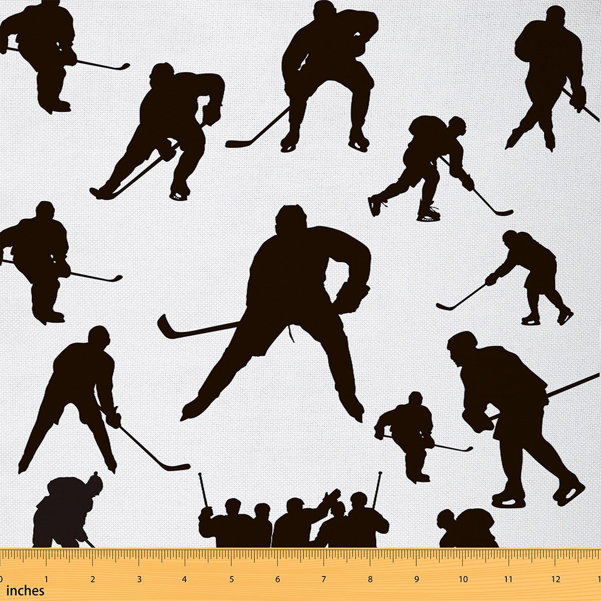 Erosebridal Ice Hockey Fabric by The Yard,Sports Game Upholstery Fabric ...