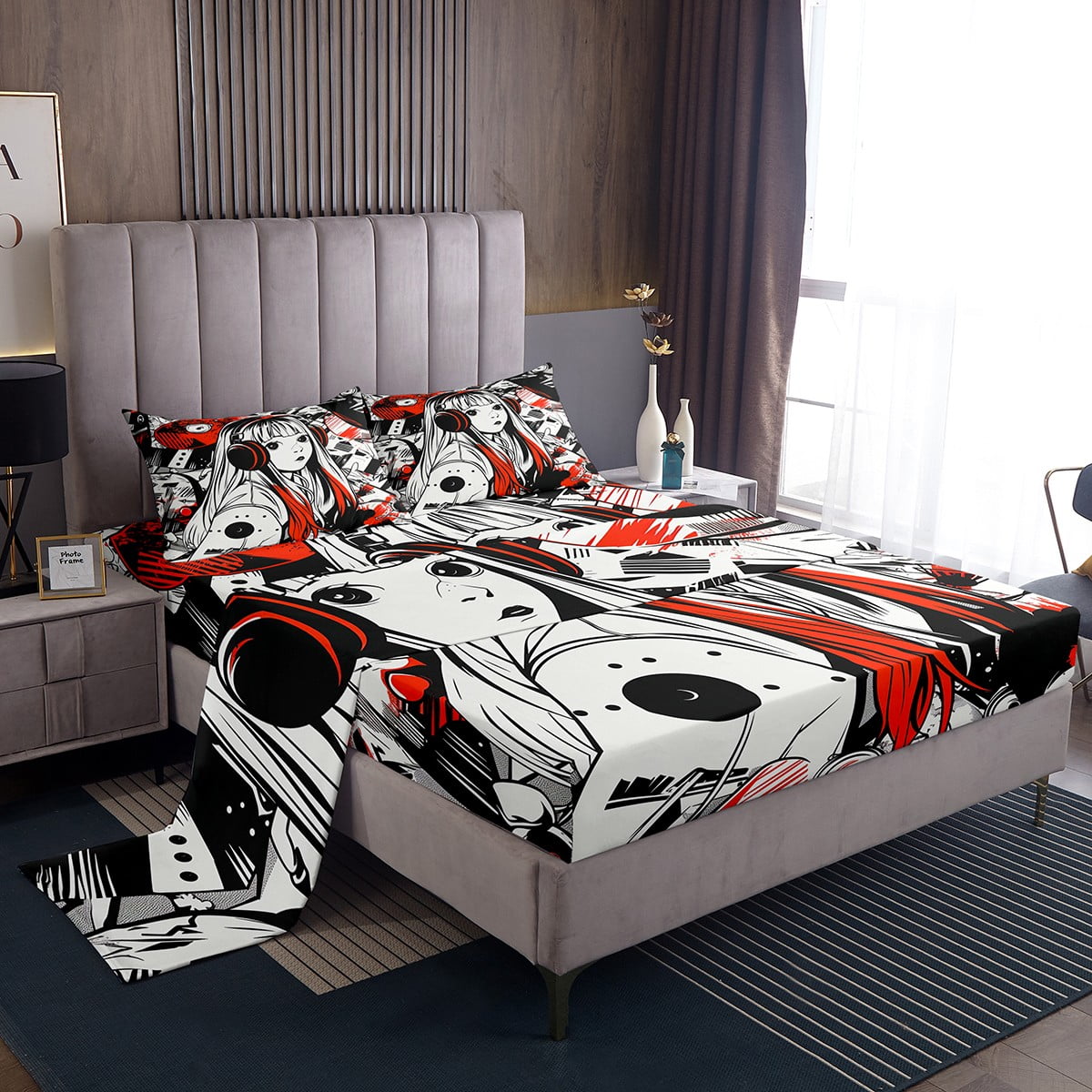 YST Japanese Style Girl Sheet Set Cartoon Anime Sheets Twin For Boys ...