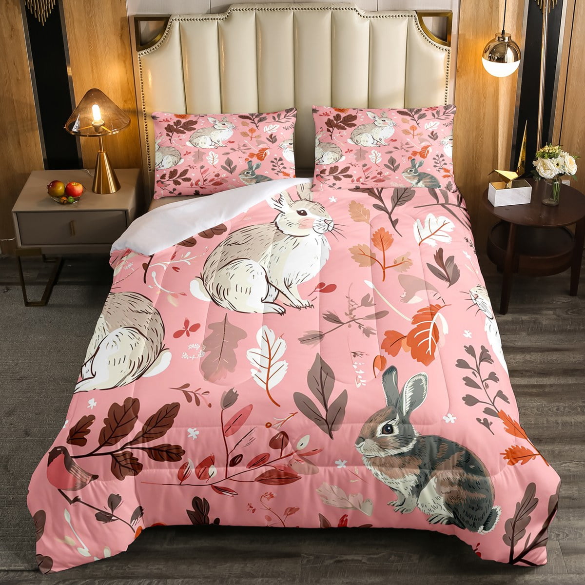 Erosebridal Bedding Cartoon Rabbit Bedding Comforter Sets Full ...