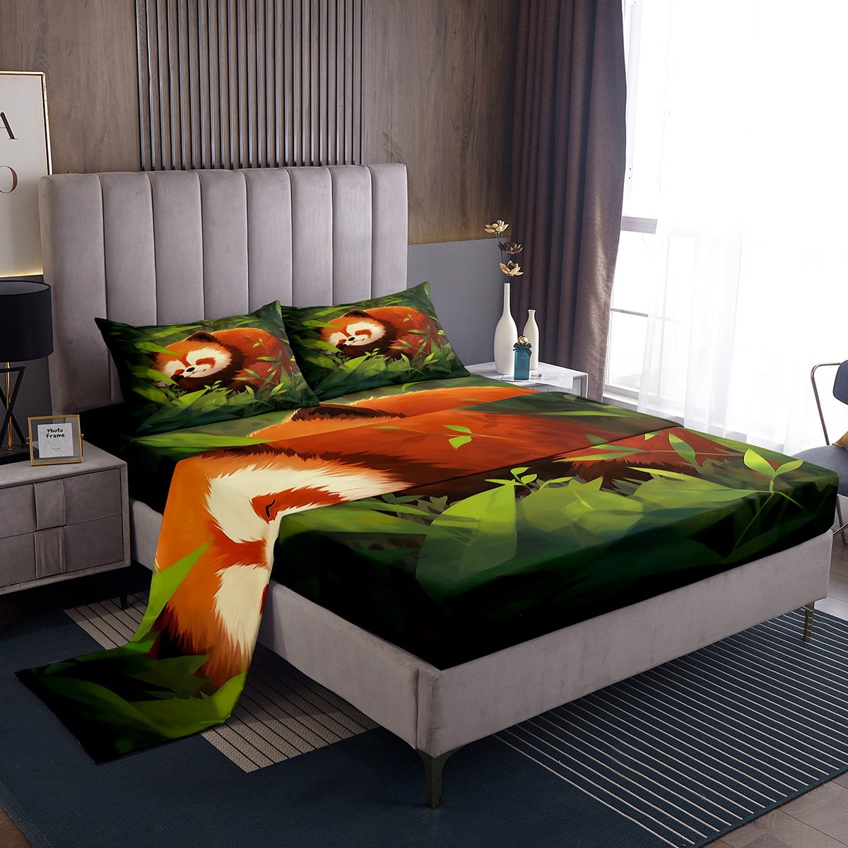 YST King Size Sheets Cartoon Raccoon Sheet Set Raccoon Gifts for Boys ...