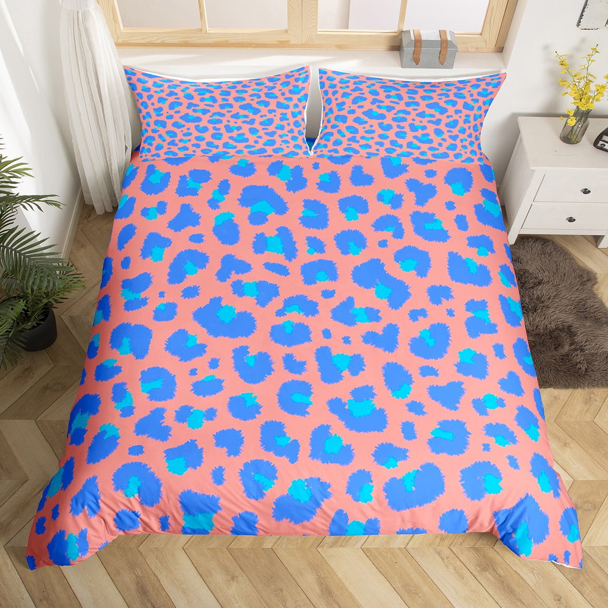 yst-leopard-duvet-cover-queen-blue-pink-cheetah-bedding-set-for-youth
