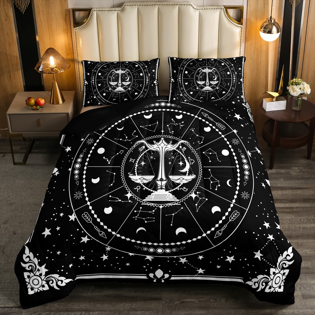 YST Libra Gifts for Women, Libra Constellation Comforter Set Astrology ...