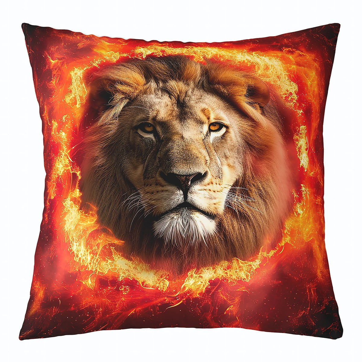 Erosebridal Lion Throw Pillow Cover for Man Woman,Wild Animal Pillow ...