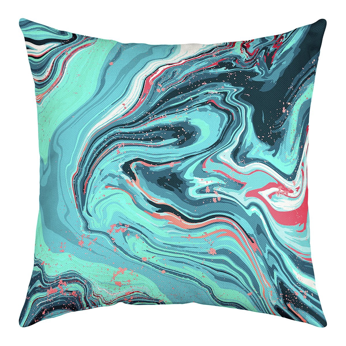 Marble Pillow Cover for Women Men,Abstract Marble Cushion Case 20x20 ...