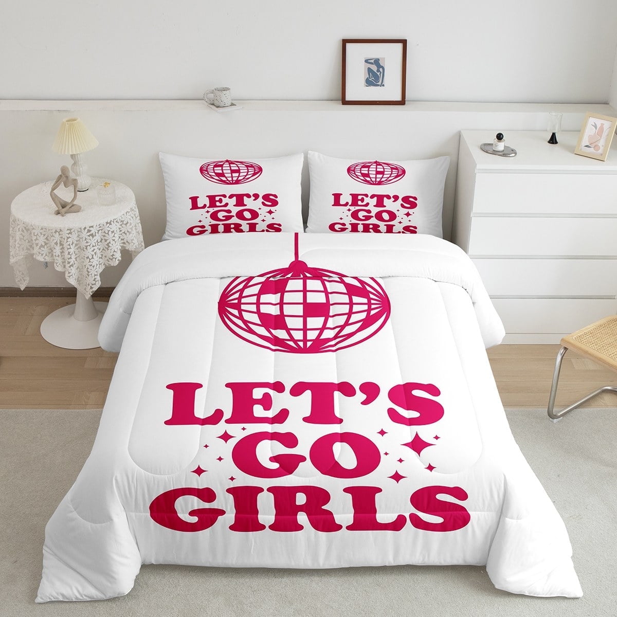 Erosebridal Modern Abstract Disco Ball Bedding Comforter Sets Howdy ...