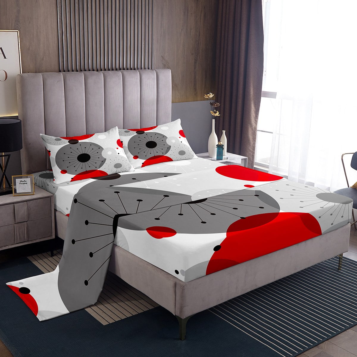 Erosebridal Modern Simple Sheets Boho Geometric Sheet Set Students ...