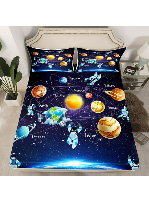 Outer Space Bedding in Shop Kids' Bedding by Theme - Walmart.com