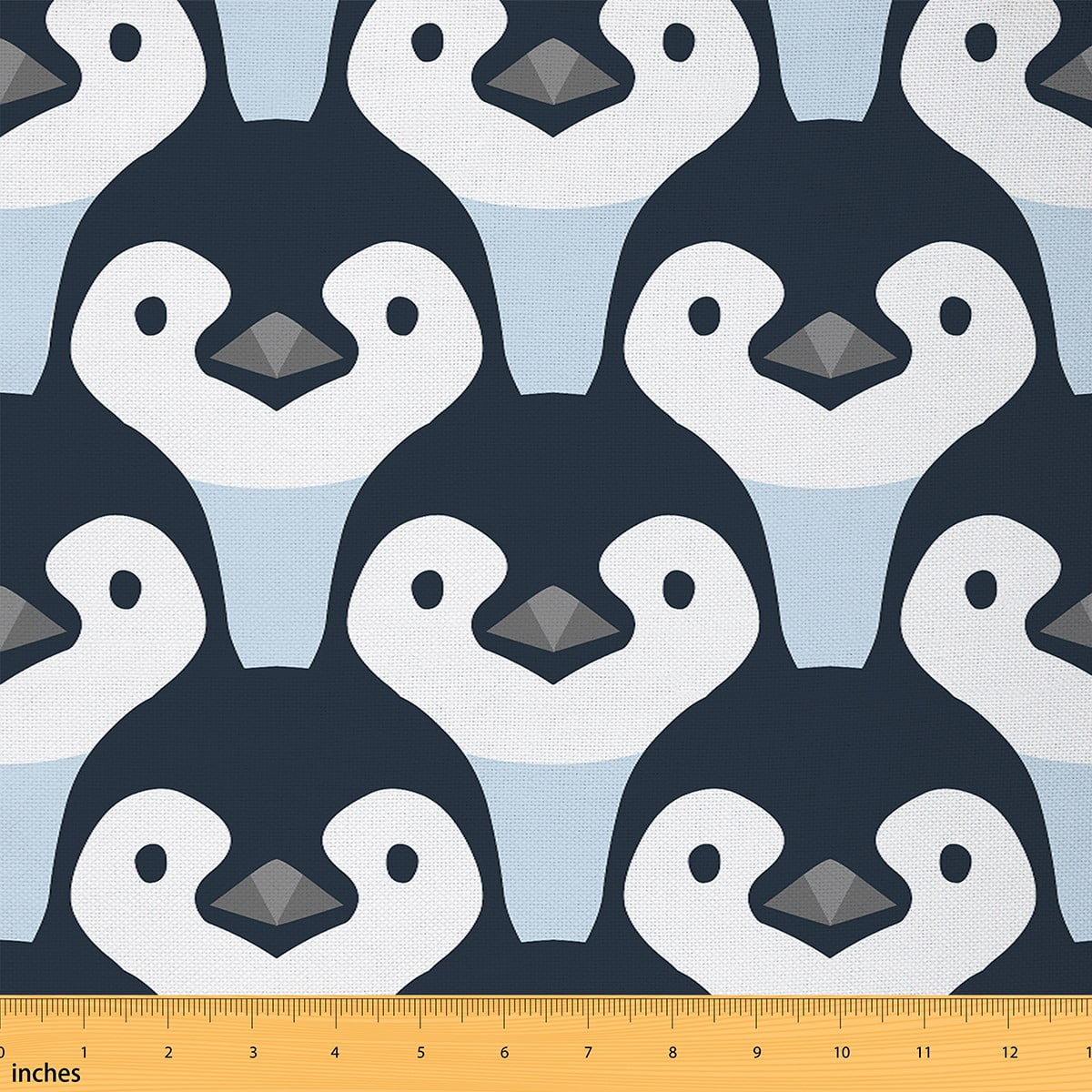 YST Penguin Fabric by The Yard Antarctic Animal Upholstery Fabric ...