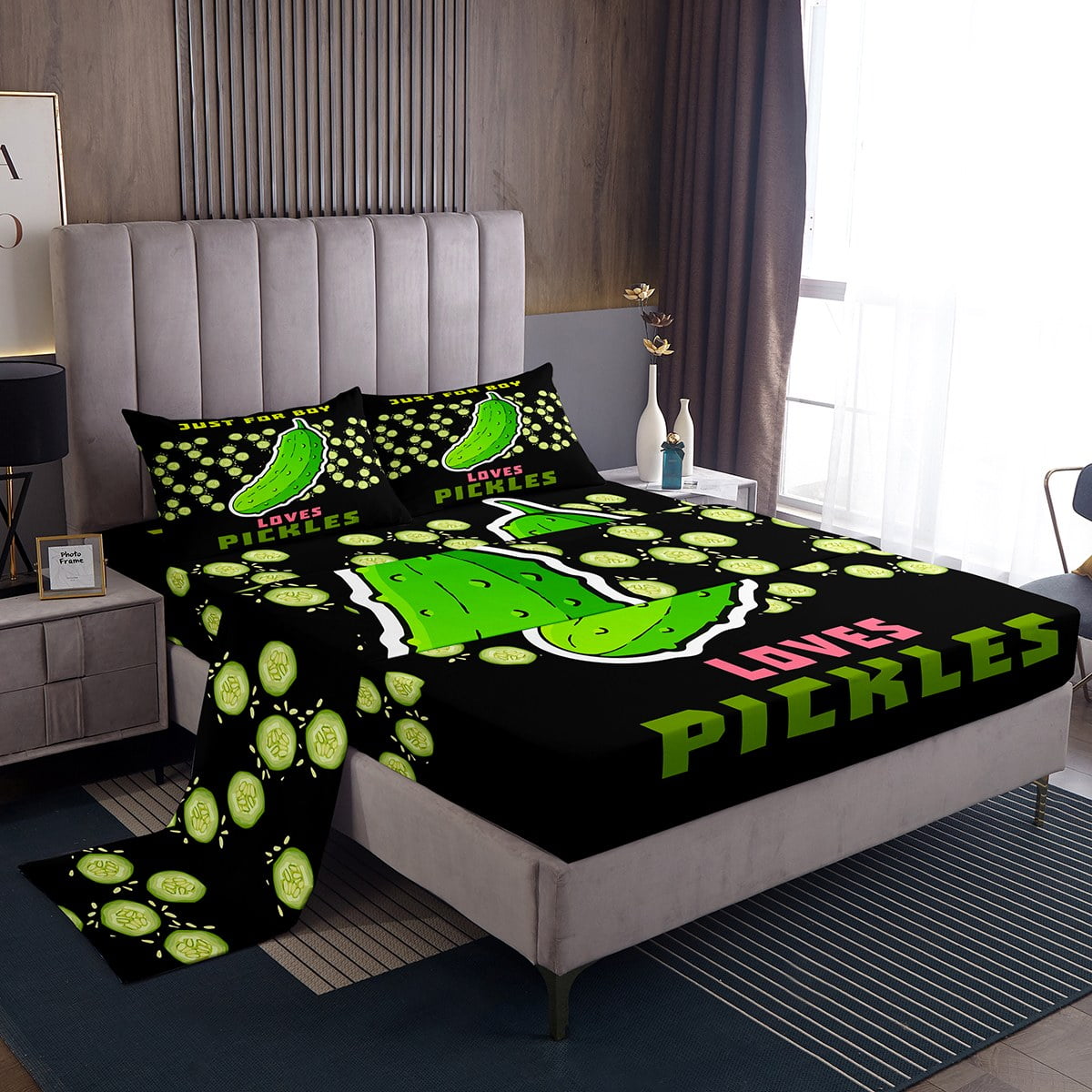 YST Pickle Sheet Set Funny Gift for Boy Youth Just for Boy Loves ...