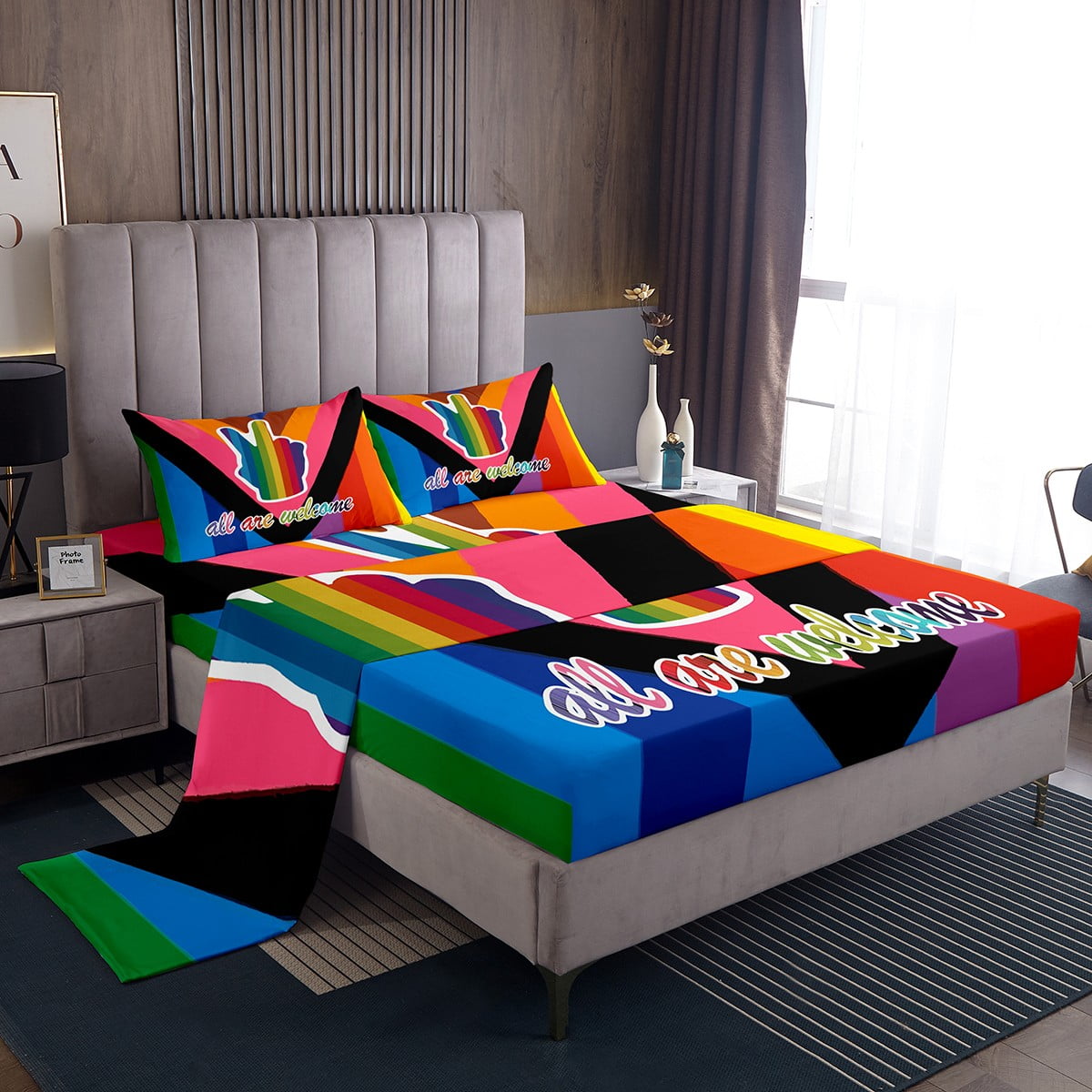 Erosebridal Pride Sheets Queen, People Celebrating International Day ...